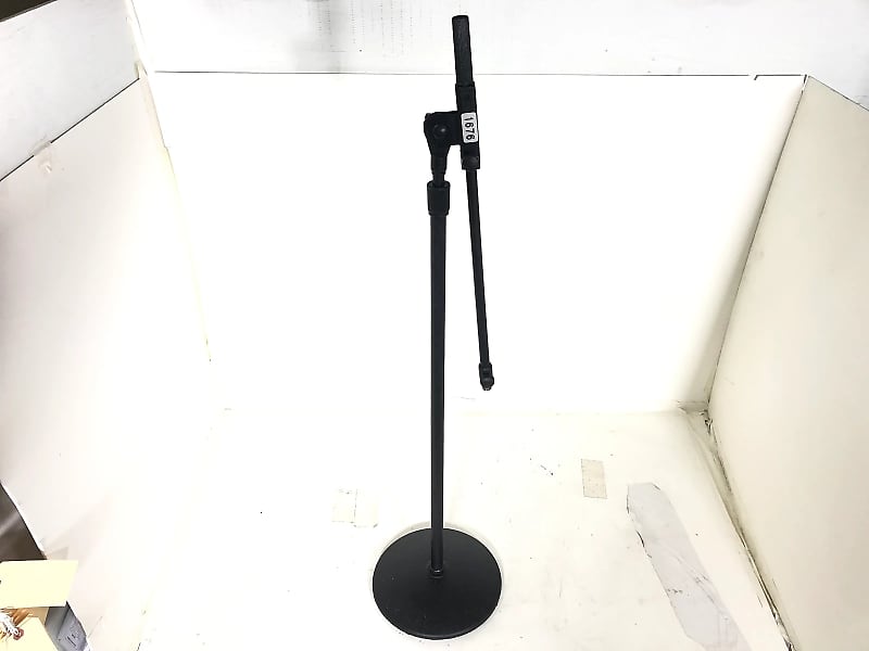 Atlas 5FT 3" Black Mic Stand W/Round Base #1676 (ONE) | Reverb