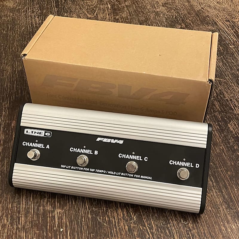 Line 6 FBV4 4-Channel Foot Switch Pedal Controller | Reverb