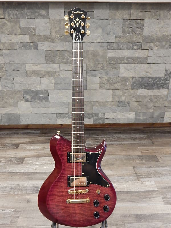 Washburn WI-64DL 1999 - Trans Red | Reverb