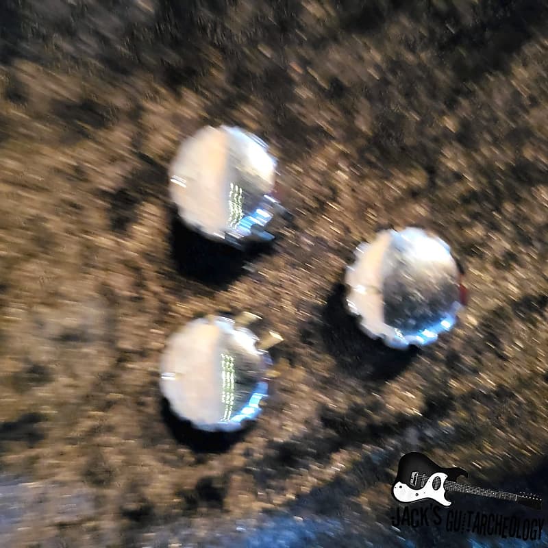 Ibanez Plastic Knob Set (1990s - Chrome) | Reverb