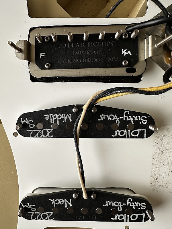 Lollar 7 String Strat Set (HSS - Imperial and sixty four) | Reverb