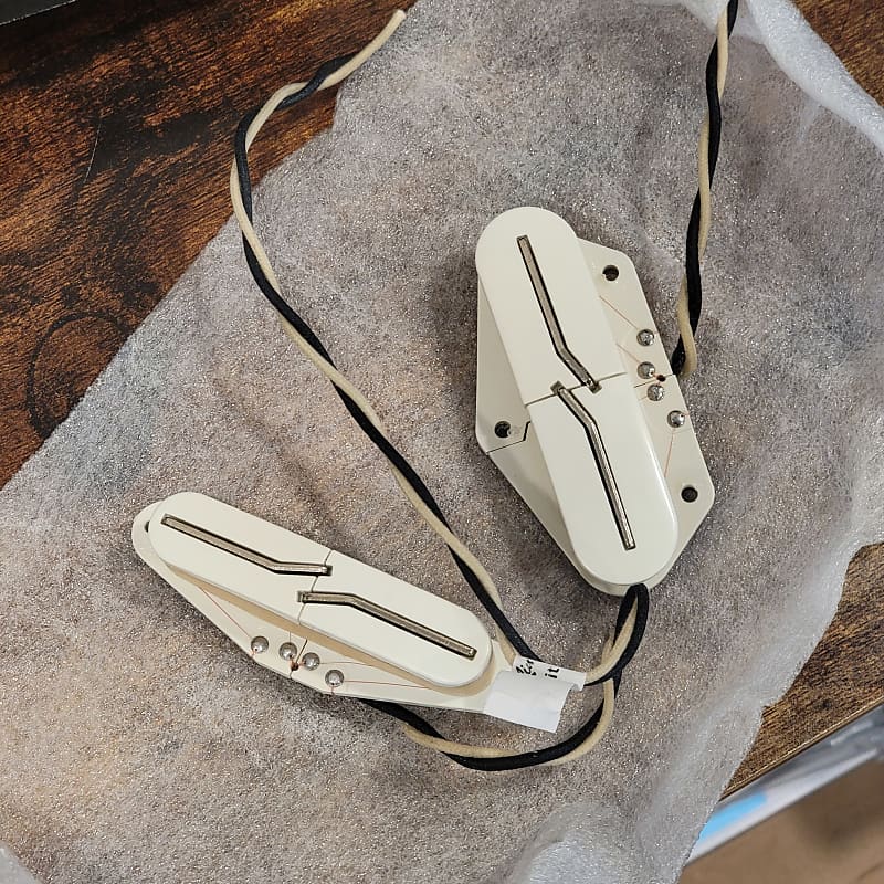 Lindy Fralin Split-Blade Telecaster Set 2022 - Aged White | Reverb