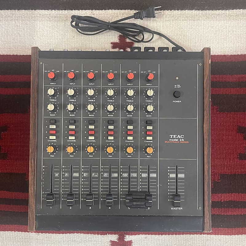 Teac Model 2A (M-2A) Vintage Mixer 1970-1980s | Reverb