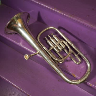 1950s Boosey & Hawkes Lafleur Eb Tenor/Alto Horn & Case | Reverb