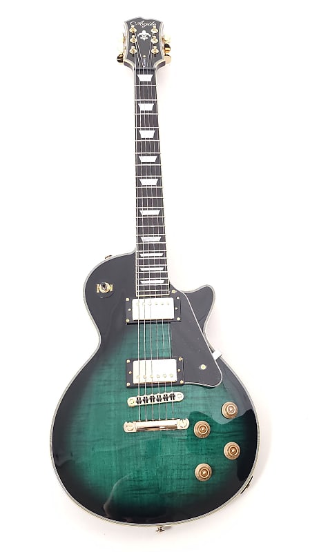 Agile AL-3200MCC Wicked Emerald Green Electric Guitar with | Reverb