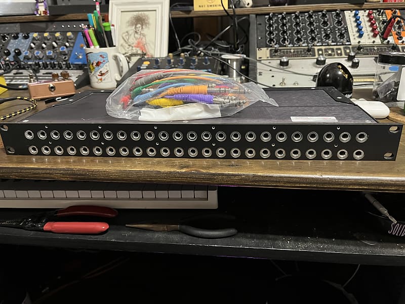 Audio Accessories 48pt 1/4" TRS to DB25 Patchbay | Reverb