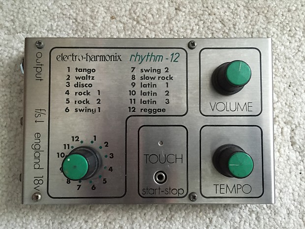 Electro-Harmonix Rhythm-12 Vintage Drum Machine Beatbox | Reverb