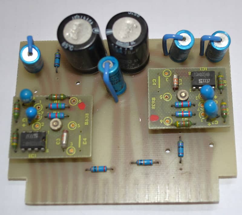 Neve 489b Card w/(2) Neve 638 Amplifier Boards 70s | Reverb