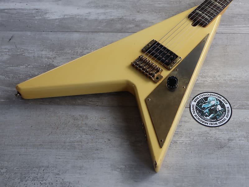 1982 Aria Pro II Japan RR-XX Randy Rhoads Flying V (White | Reverb UK
