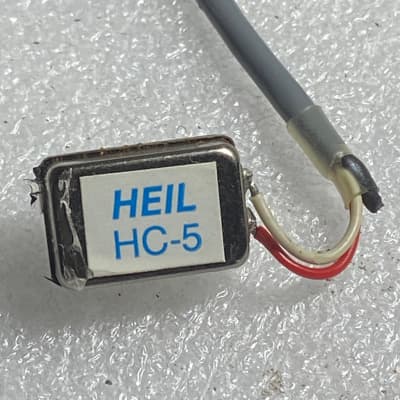 HEIL HC-5 Microphone Replacement Element - mint / tested and | Reverb