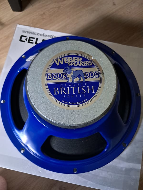 Weber Blue dog 12" 8 ohms 2010 - Blue | Reverb