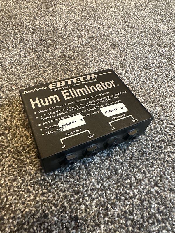 Ebtech Hum eliminator - Black | Reverb