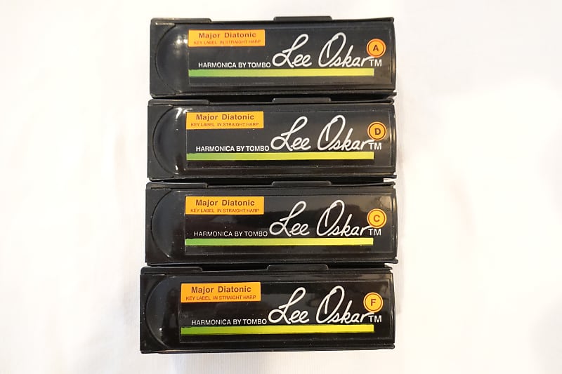 Lee Oskar Major Diatonic Harmonicas - set of 4 | Reverb