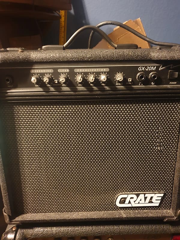Crate GX-20M 1990s Black Tolex | Reverb