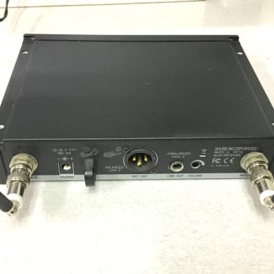 Shure SLX4 & SLX1 complete wireless system, H5 518-542 MHZ | Reverb