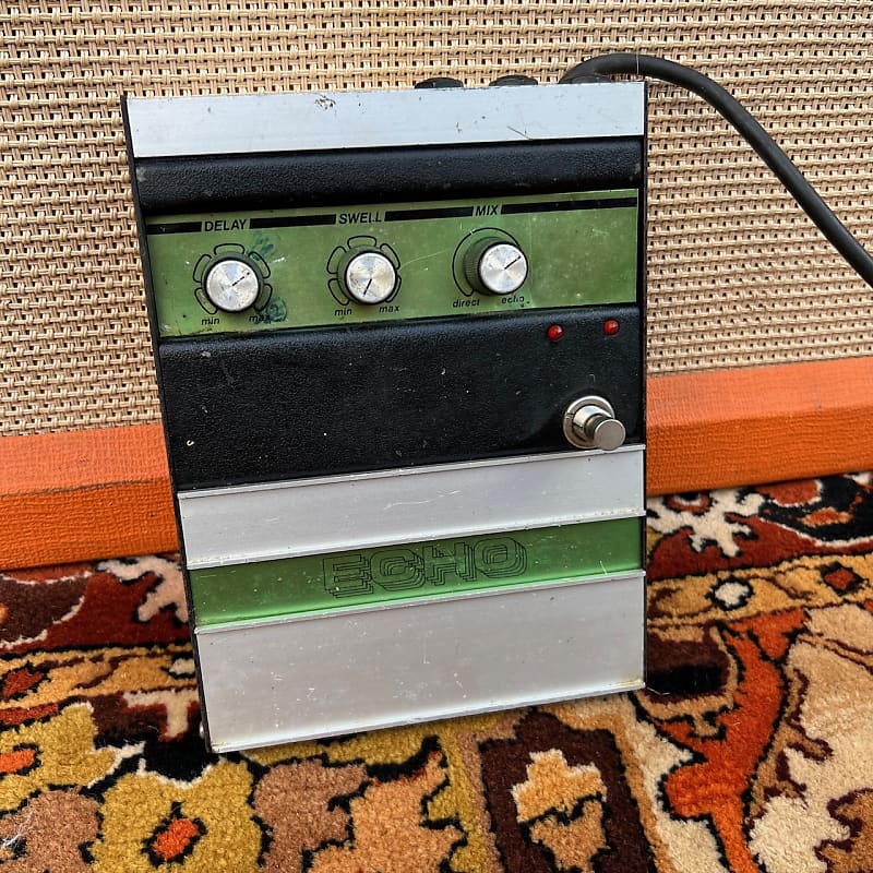 Vintage 1970s Carlsbro Analog Echo Delay Guitar Effects Pedal | Reverb