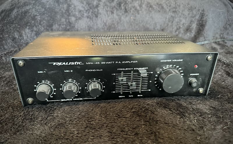 Realistic MPA-45 80’s - Black | Reverb