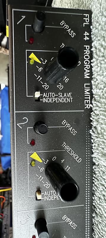 Rane FPL-44 Program Limiter 1991 - Black | Reverb