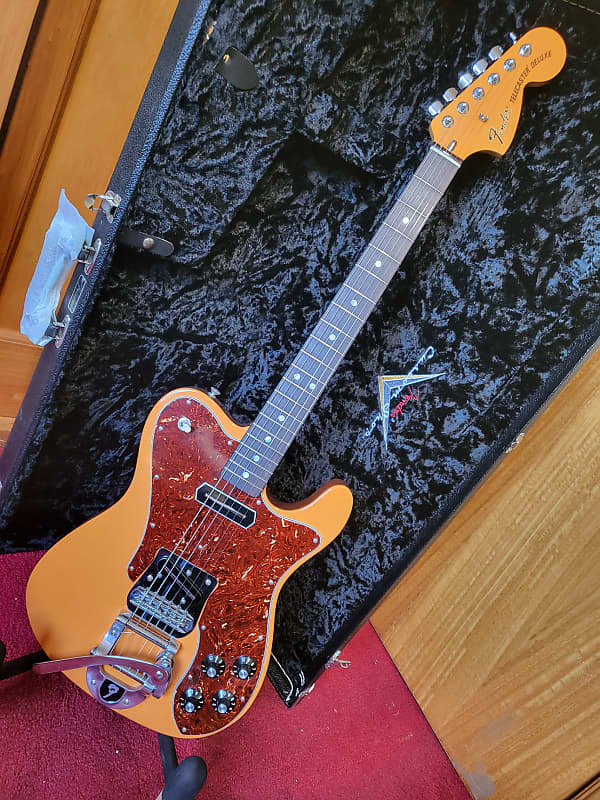 Fender Custom Shop Masterbuilt Telecaster 2016 Capri Orange | Reverb