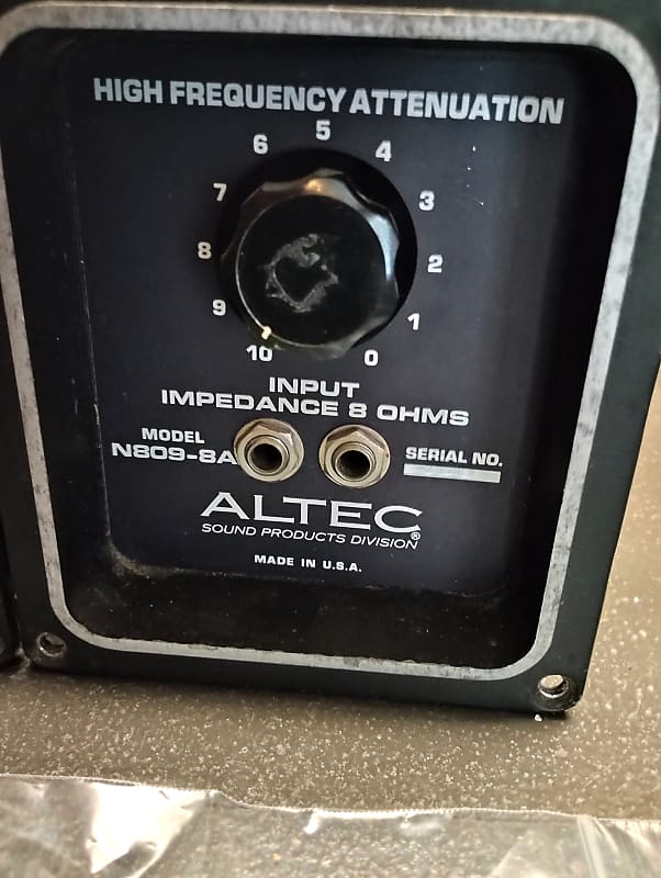 Altec Lansing N 809-8A Crossovers N 809-8A Crossovers Pair | Reverb