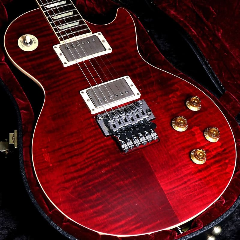 Gibson Custom Shop Alex Lifeson Les Paul AXCESS Royal Crimson | Reverb