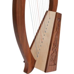 Roosebeck HPBY-K 21" 12-String Baby Harp w/ Knotwork | Reverb