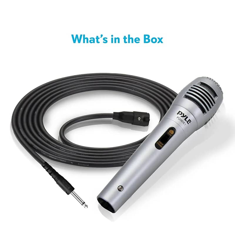 Pyle® Professional Handheld Unidirectional Dynamic Microphone | Reverb
