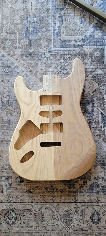 Supra-Tone Strat left handed body ash | Reverb