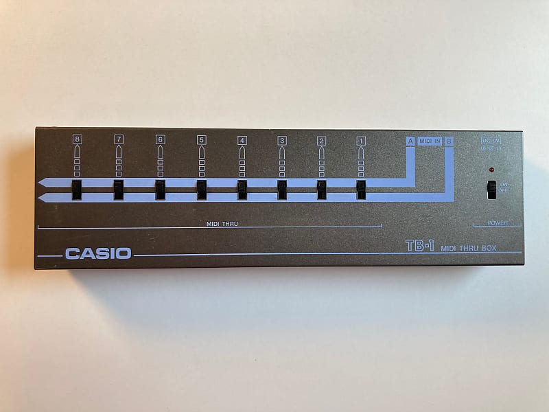 Casio TB-1 MIDI Thru Box | Reverb