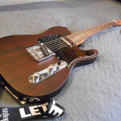 Zuwei Fender Rosewood Veneer Telecaster, Beatles/George | Reverb