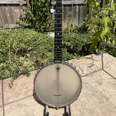 SS Stewart Vintage Orchestra Five String Banjo | Reverb