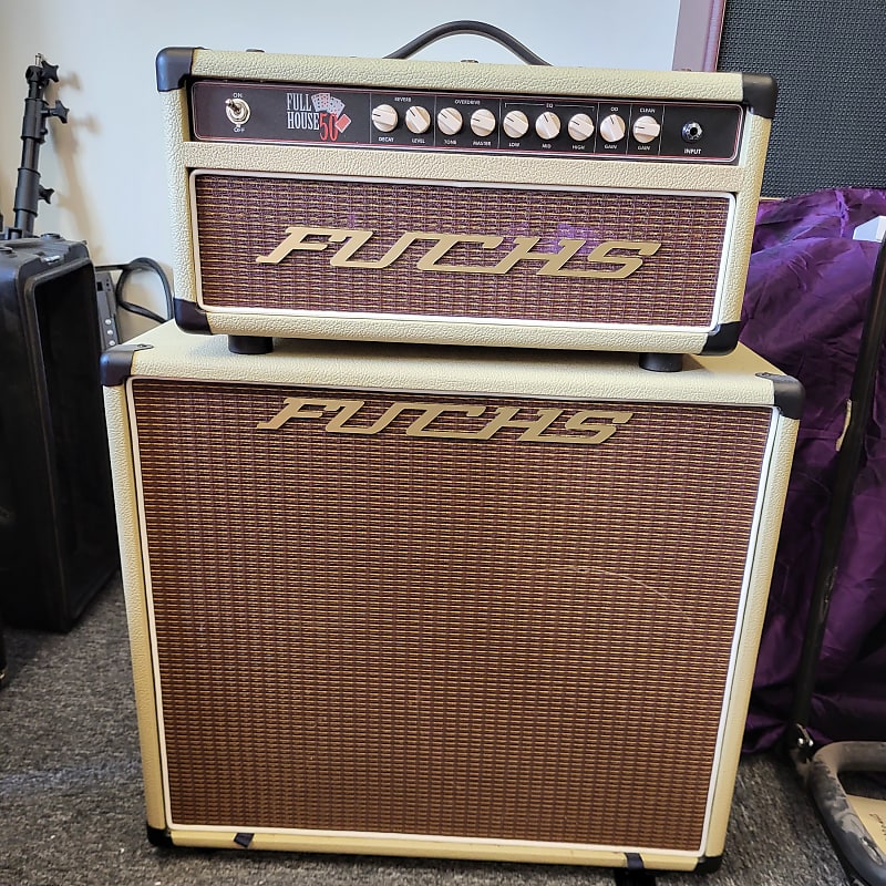 Fuchs Full House 50 Head & Cabinet - Blonde Tolex | Reverb