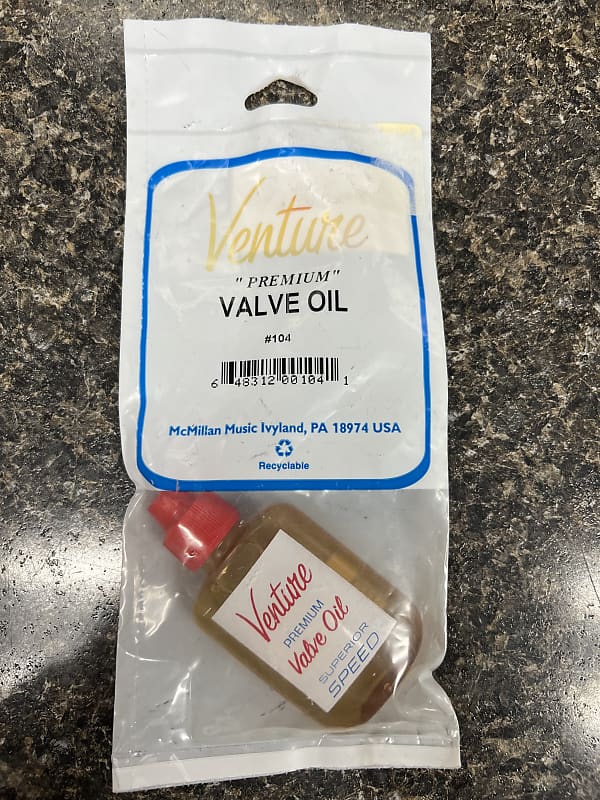 Venture “Premium” Valve Oil | Reverb