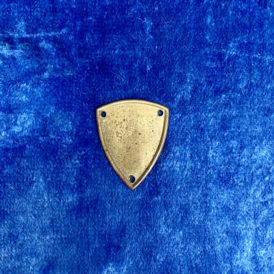 1950's -1960's Framus Guitar Truss Rod Cover - Brass | Reverb