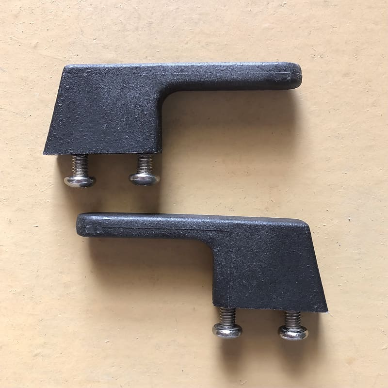 (2) 1970s Kustom Amp Cord Retainer Wrap Handles With Screws | Reverb