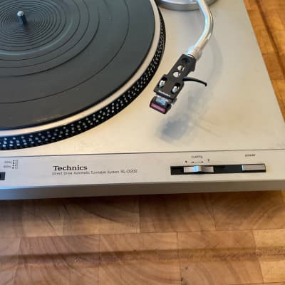 Technics SL-D202 1981 Silver Direct Drive Turntable | Reverb