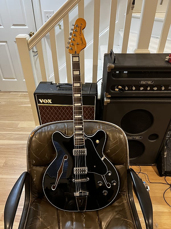 Fender Modern Player Coronado II - Black | Reverb
