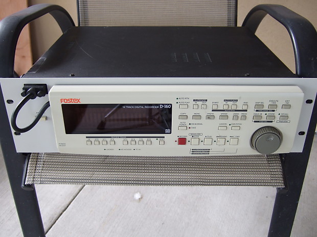 Fostex D-160 16 Track Rack Mount Digital Hard Disc | Reverb