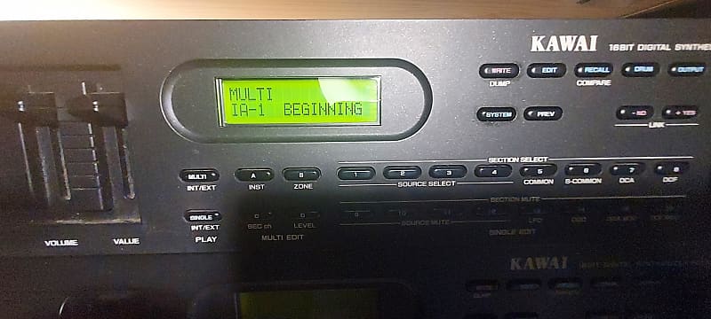 Kawai K4R RACK 1987 - BLACK | Reverb