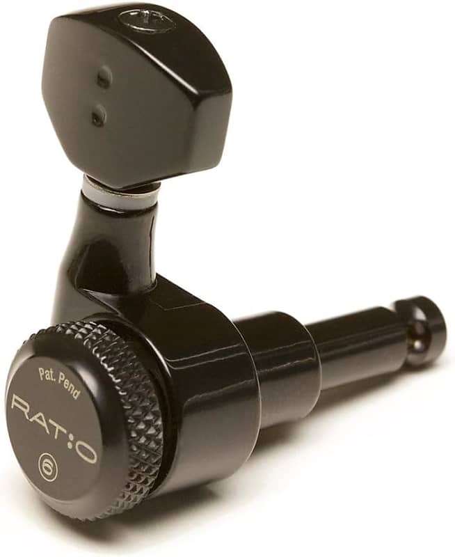 Graph Tech BLACK 7 String Locking Tuners - Ratio PRL-8721-B7 | Reverb