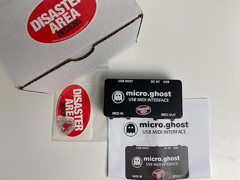 Disaster Area Designs Micro Ghost 2019 Black | Reverb