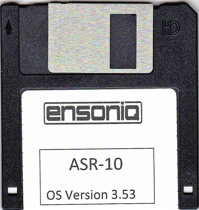 Ensoniq ASR 10 Operating System Disk v 3.53 OS boot | Reverb