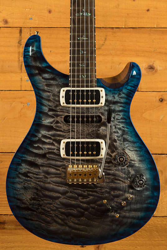 PRS Wood Library Modern Eagle V | Charcoal Blueburst - | Reverb