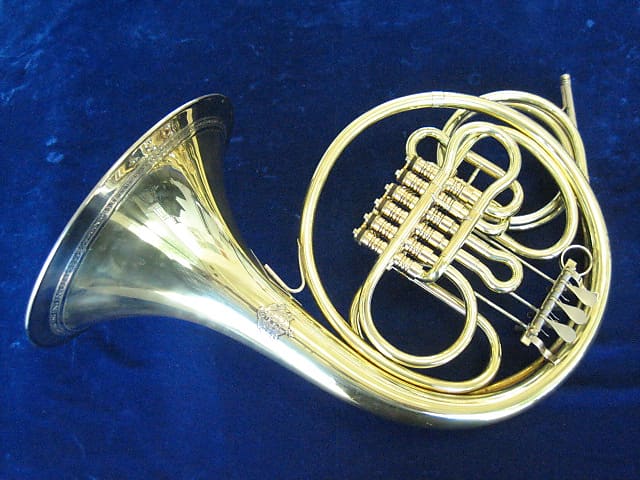 Alexander 92M Vienna Horn with Marcus Bonna Case, Mint! | Reverb