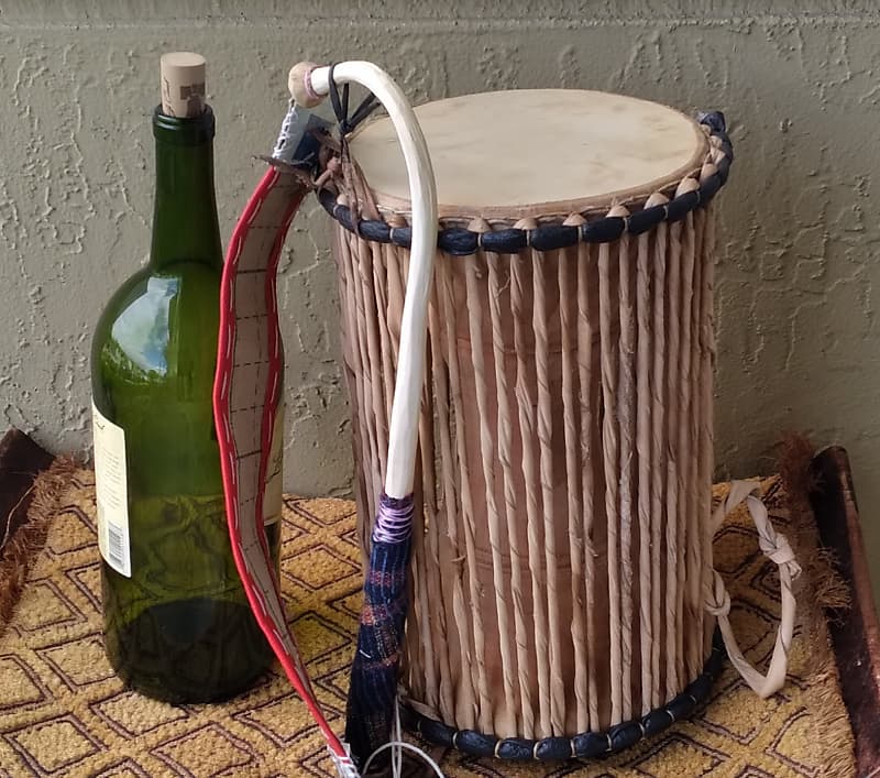 West African talking drum (Yoruba gangan) | Reverb