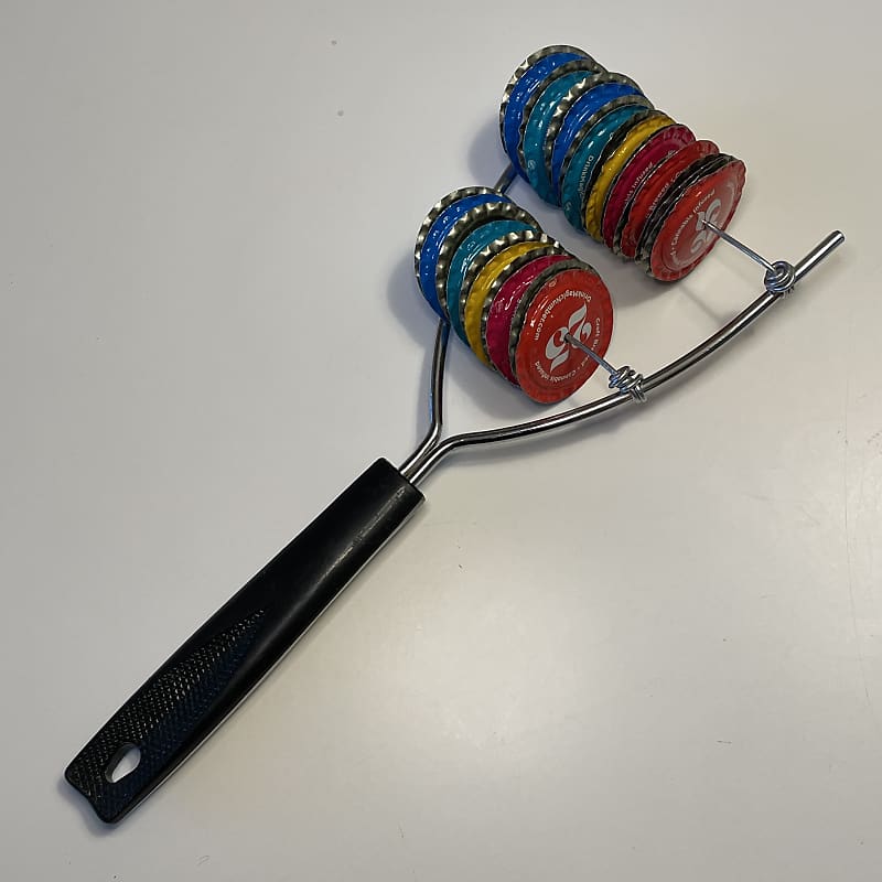 Upcycled Percussion - Slingshot Shaker - Multicolored Bottle | Reverb