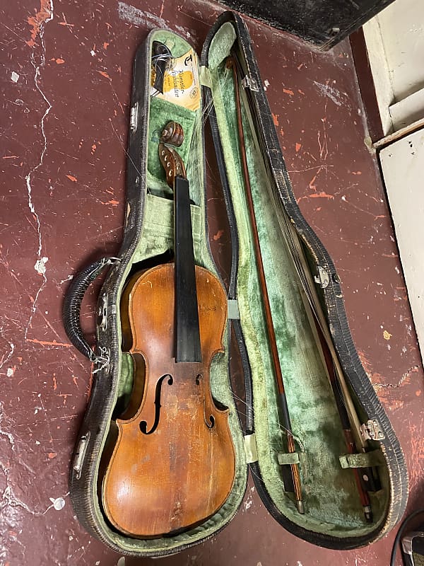 Stainer antique violin project for repair or | Reverb Canada