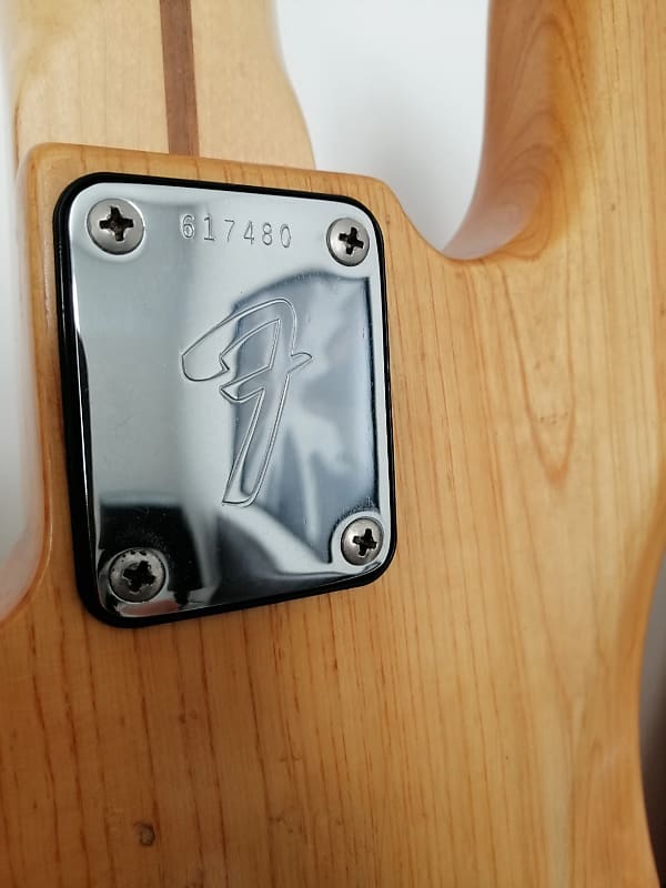 Fender F Neck Plate 1975 | Reverb