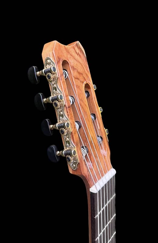 Classical Guitar Tuners With Ebony Knobs for 7 String Guitar | Reverb