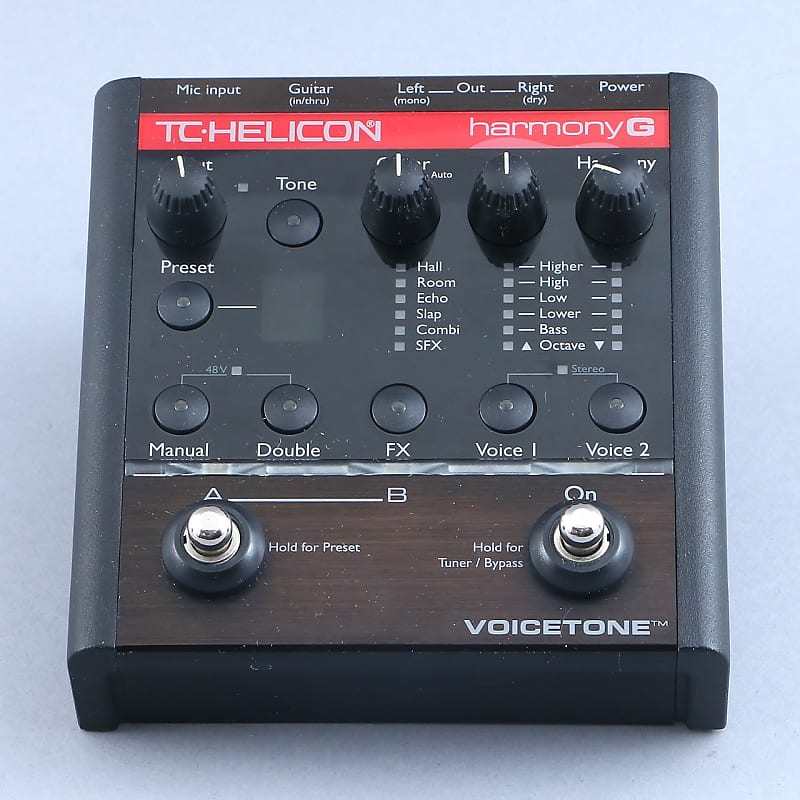 TC Helicon Voicetone Harmony-G Vocal Effects Pedal P-20620 | Reverb